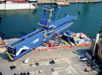 New shiploader for LKAB at the Port of Narvik