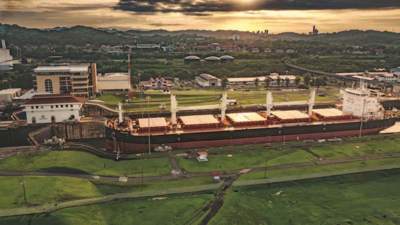 Panama Canal draft adjustment in Neopanamax Locks
