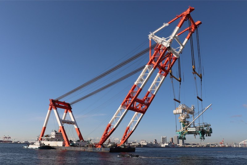 Bühler’s Portalink mechanical ship-unloader
