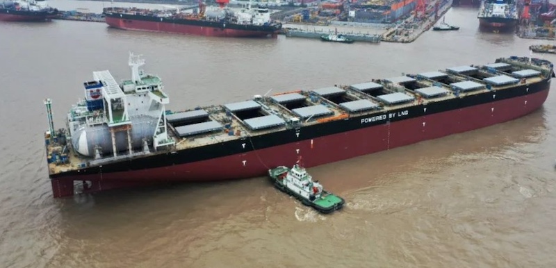 Anglo American loads first LNG dual-fuelled vessel