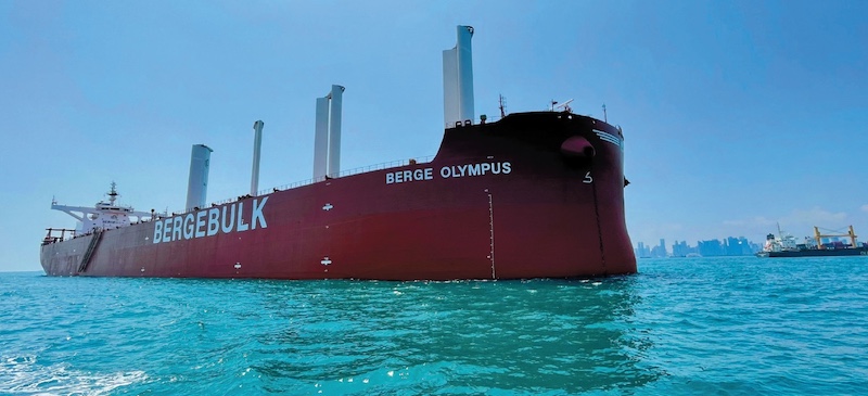 Wind-powered cargo ships sail past the 100-vessel milestone